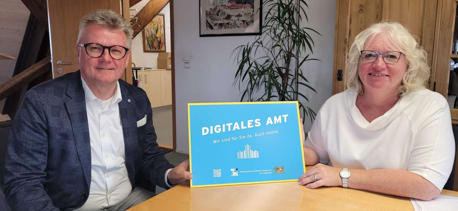 Stadt Sulzbach-Rosenberg erhält Auszeichnung „Digitales Amt“ für ...